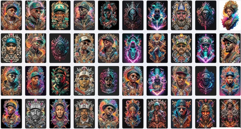 700+ Hip Hop Gangsta Rappers T-shirt Designs & Logos | Special Edition ...