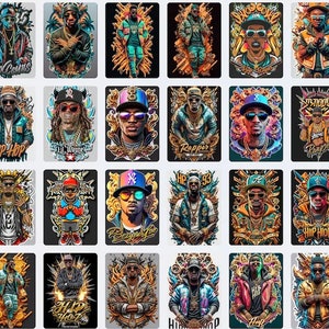 700+ Hip Hop Gangsta Rappers T-shirt Designs & Logos | Special Edition ...