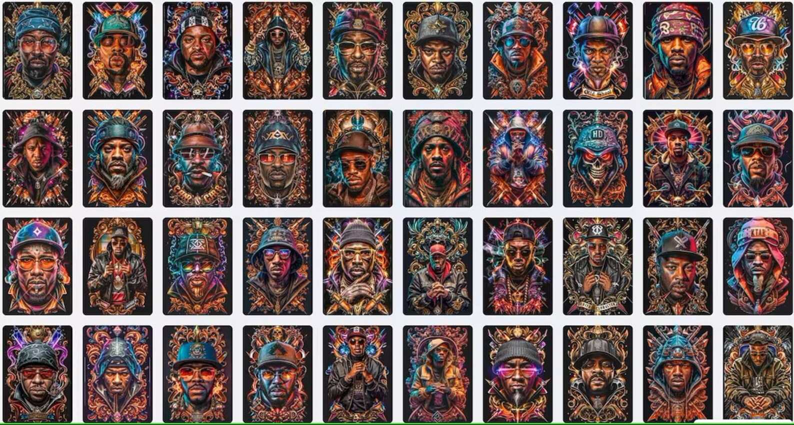 700+ Hip Hop Gangsta Rappers T-shirt Designs & Logos | Special Edition ...