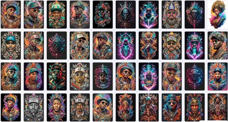 700+ Hip Hop Gangsta Rappers T-shirt Designs & Logos | Special Edition ...