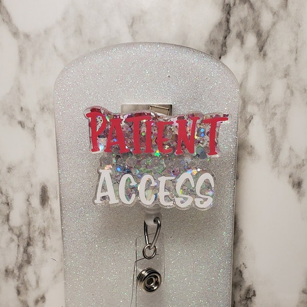 Patient Access Badge Reel - Etsy