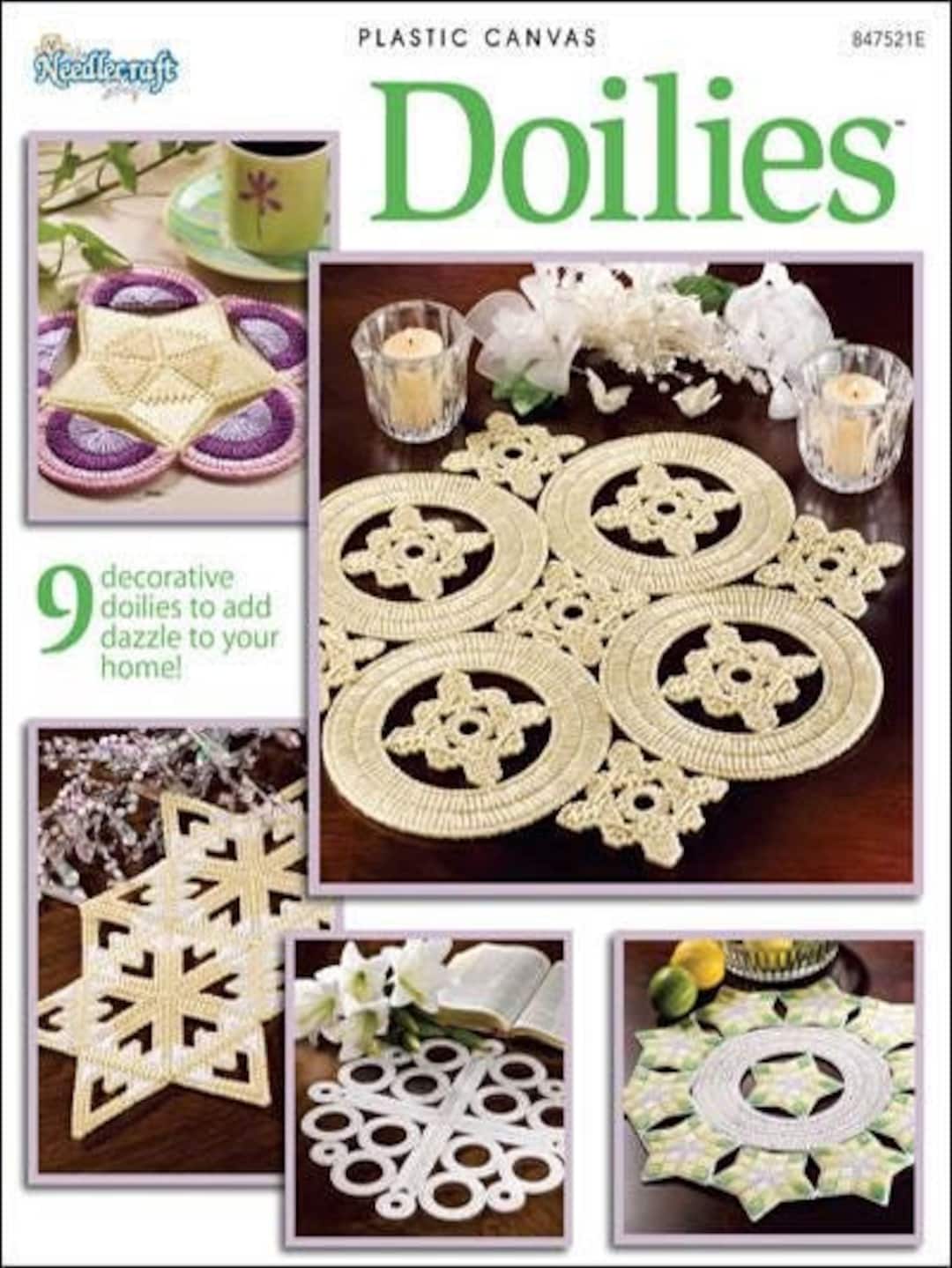 Plastic Canvas Doilies Pattern Book - Etsy