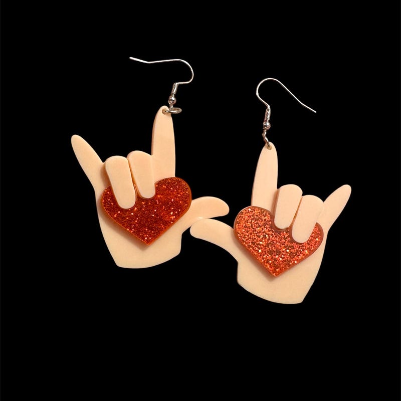 Asl Jewelry - Etsy