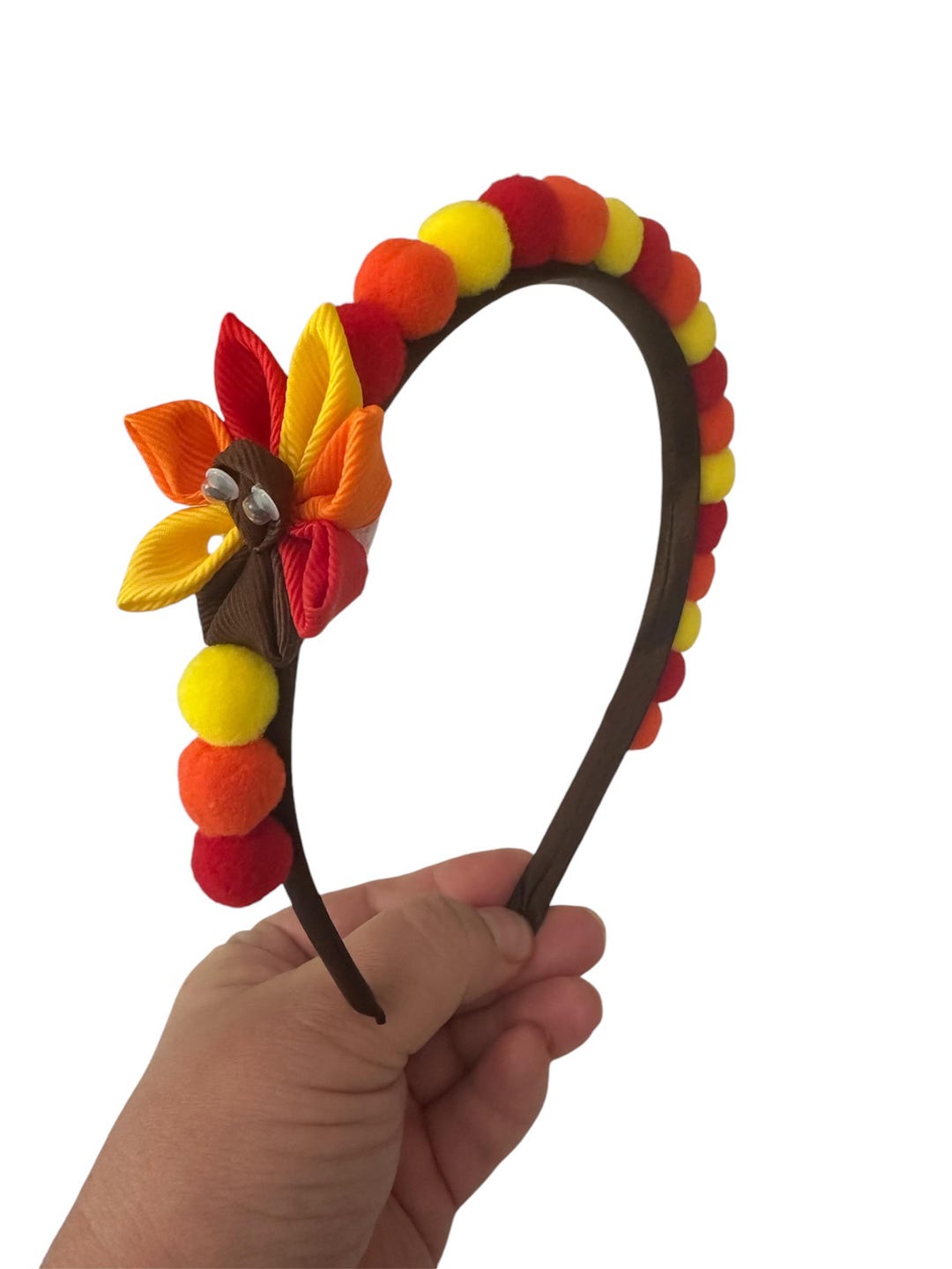 Thanksgiving Headband, Perfect for Toddler and Girls Fall Outfit Turkey ...
