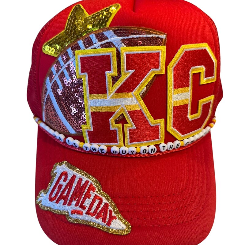 Kc Chiefs Hat - Etsy