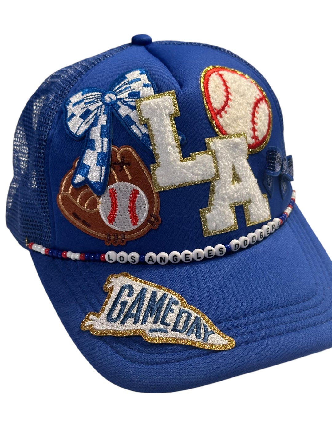 Los Angeles Gameday Trucker Hat, LA Patch Hat, Los Angeles Baseball Fan ...