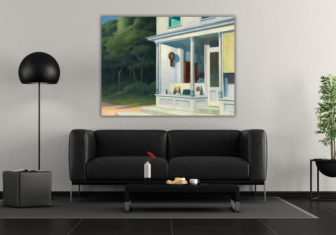 Edward Hopper '7 AM' Canvas Print, Reproduction Art - Etsy