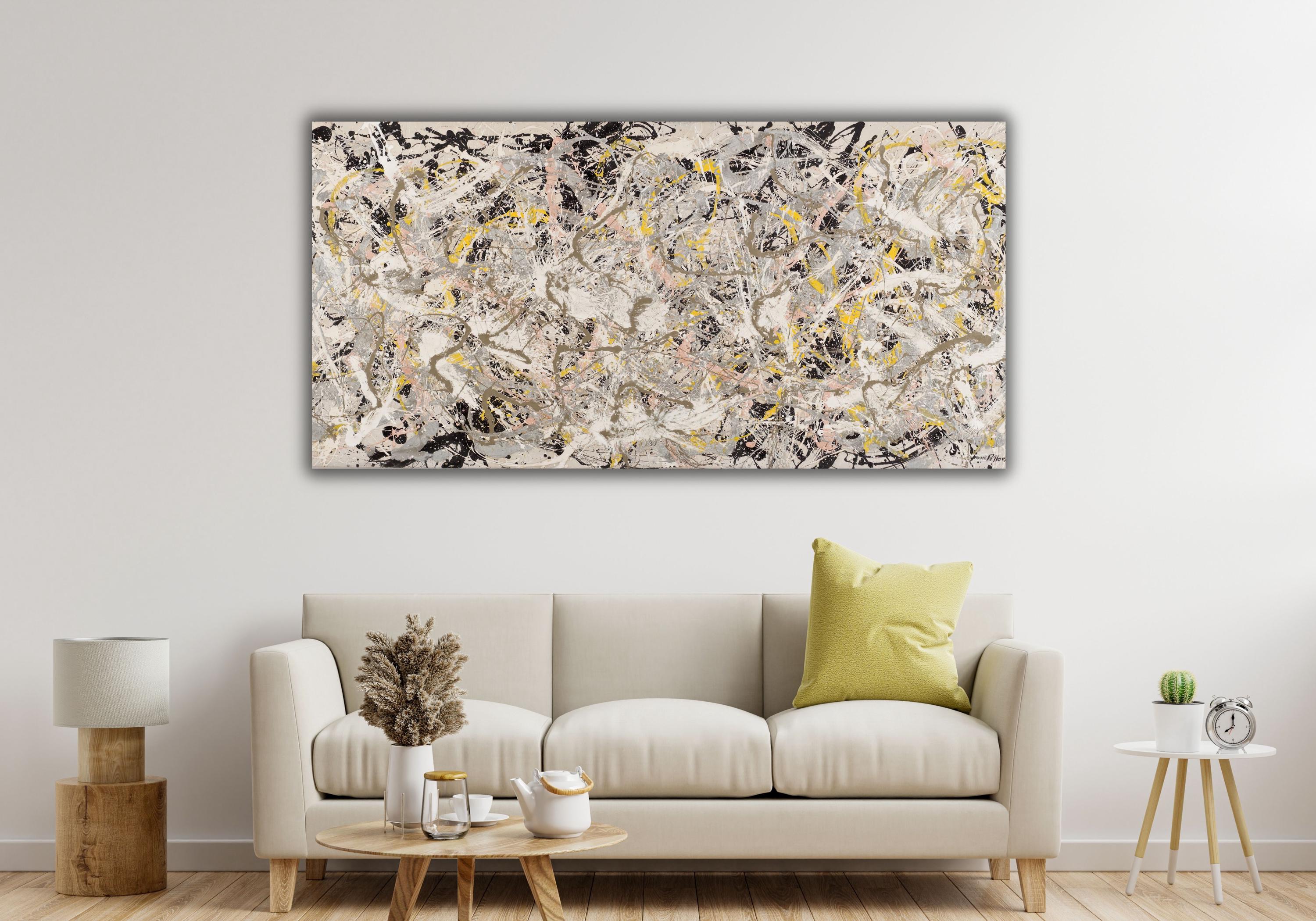 Jackson Pollock Number 27 1950 Canvas Wall Art Print,jackson Pollock ...