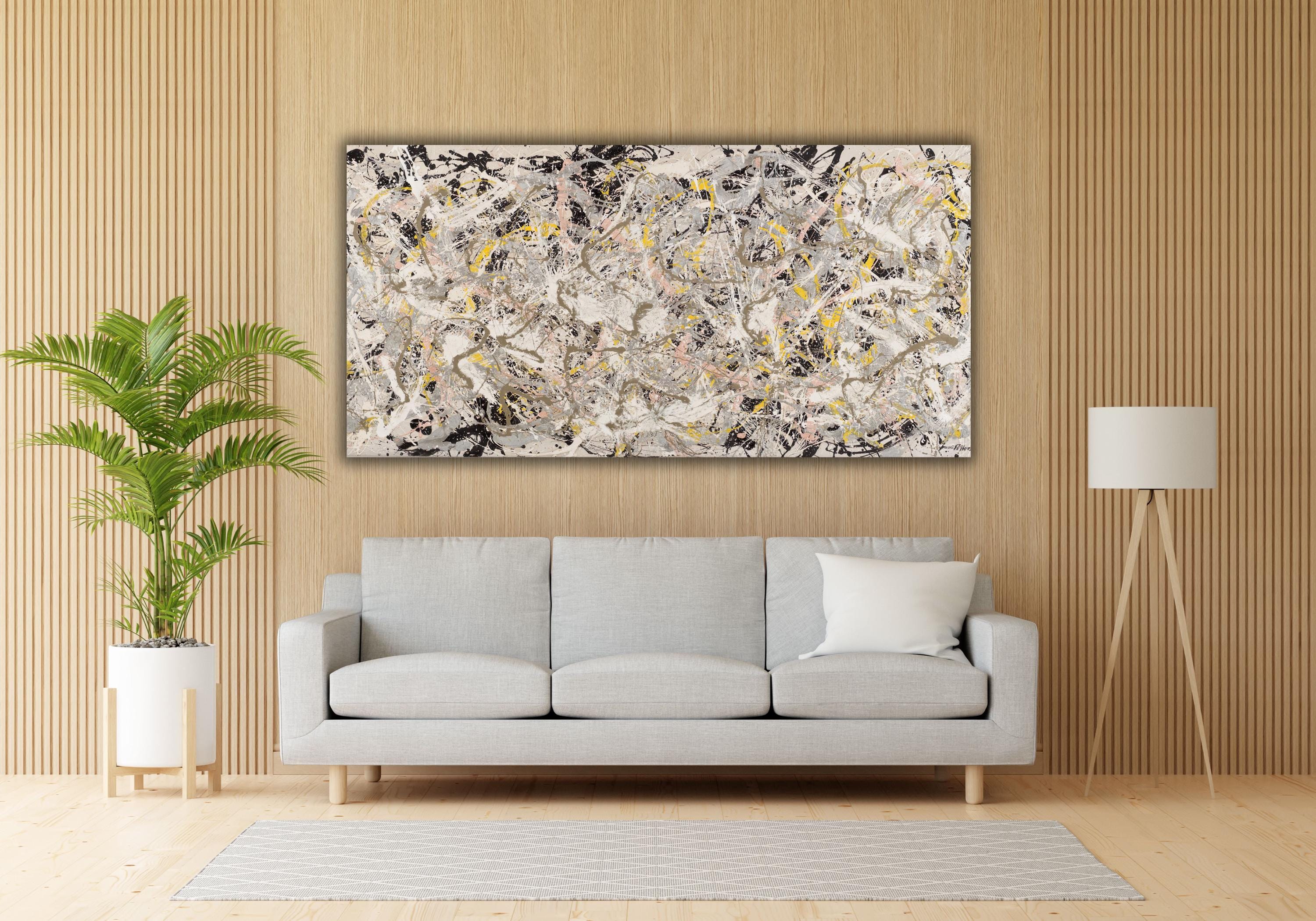 Jackson Pollock Number 27 1950 Canvas Wall Art Print,jackson Pollock ...