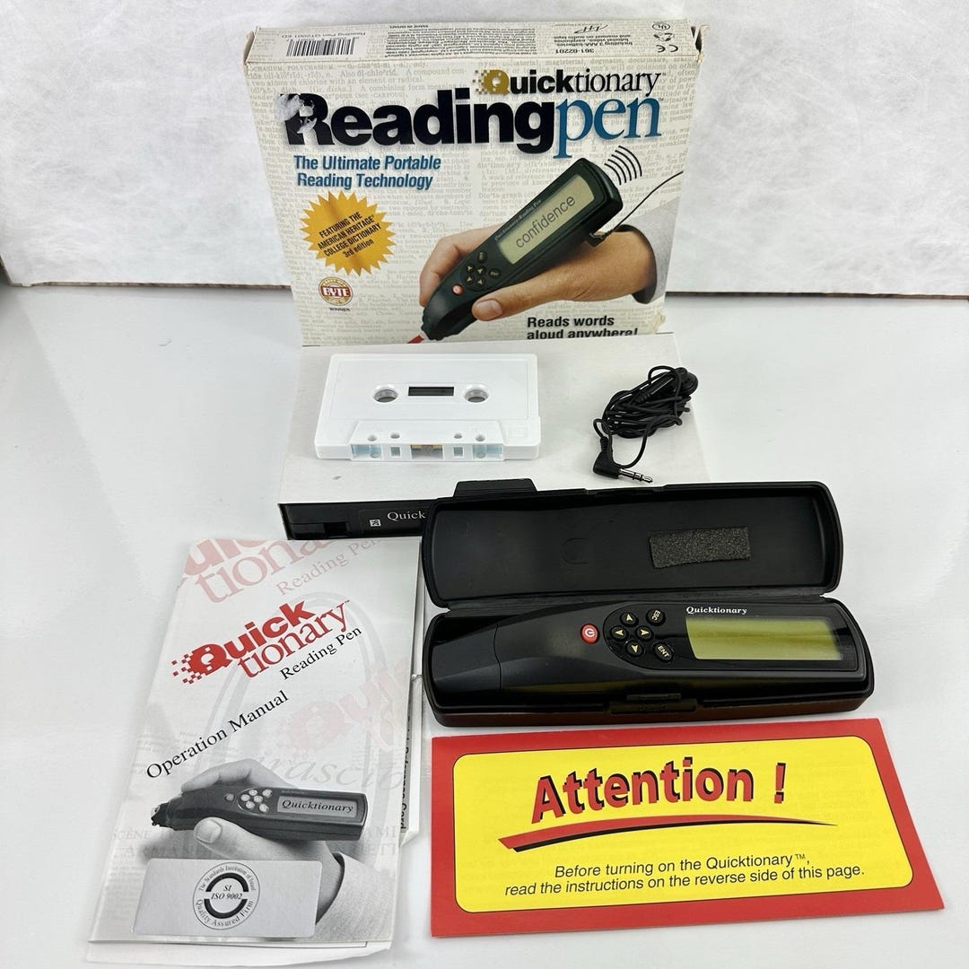 Quicktionary Reading Pen - Portable Electronic Dictionary Scanner by ...