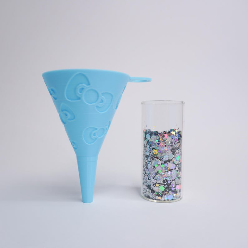 Hello Kitty Funnel: 3D Printed Glitter Craft Tool - Etsy