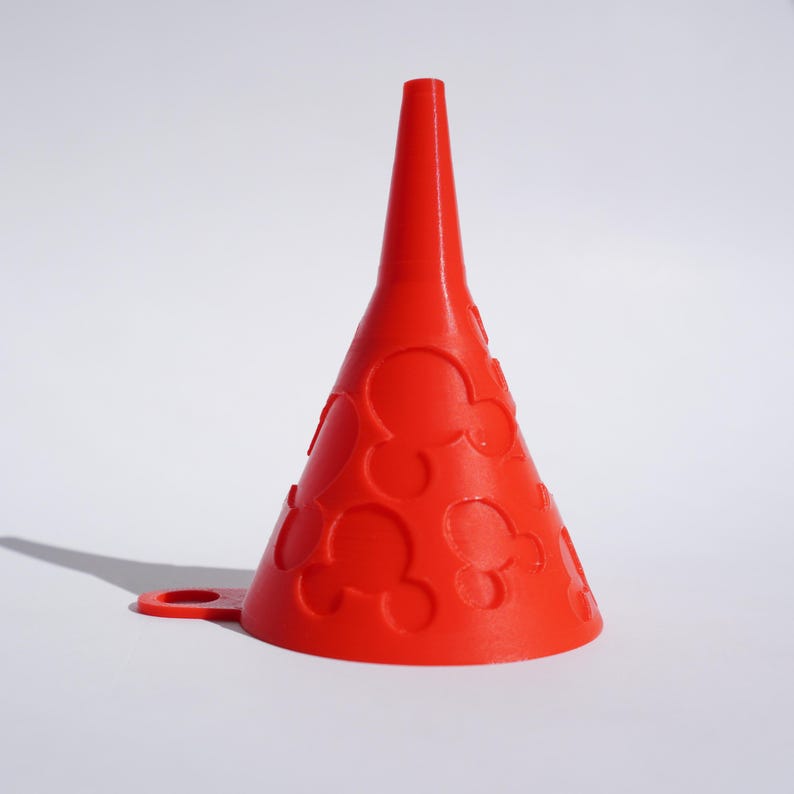 Mickey Mouse Glitter Funnel, 3D Printed Tumbler Craft Tool - Etsy