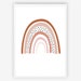 Rainbow Print Boho Rainbow Wall Art Kids Room Decor Boho - Etsy