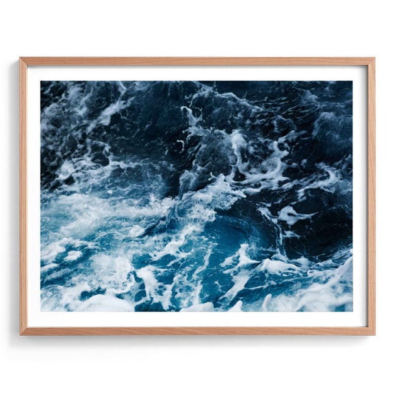 Ocean Print Ocean Photography Print Blue Ocean Print Sea - Etsy