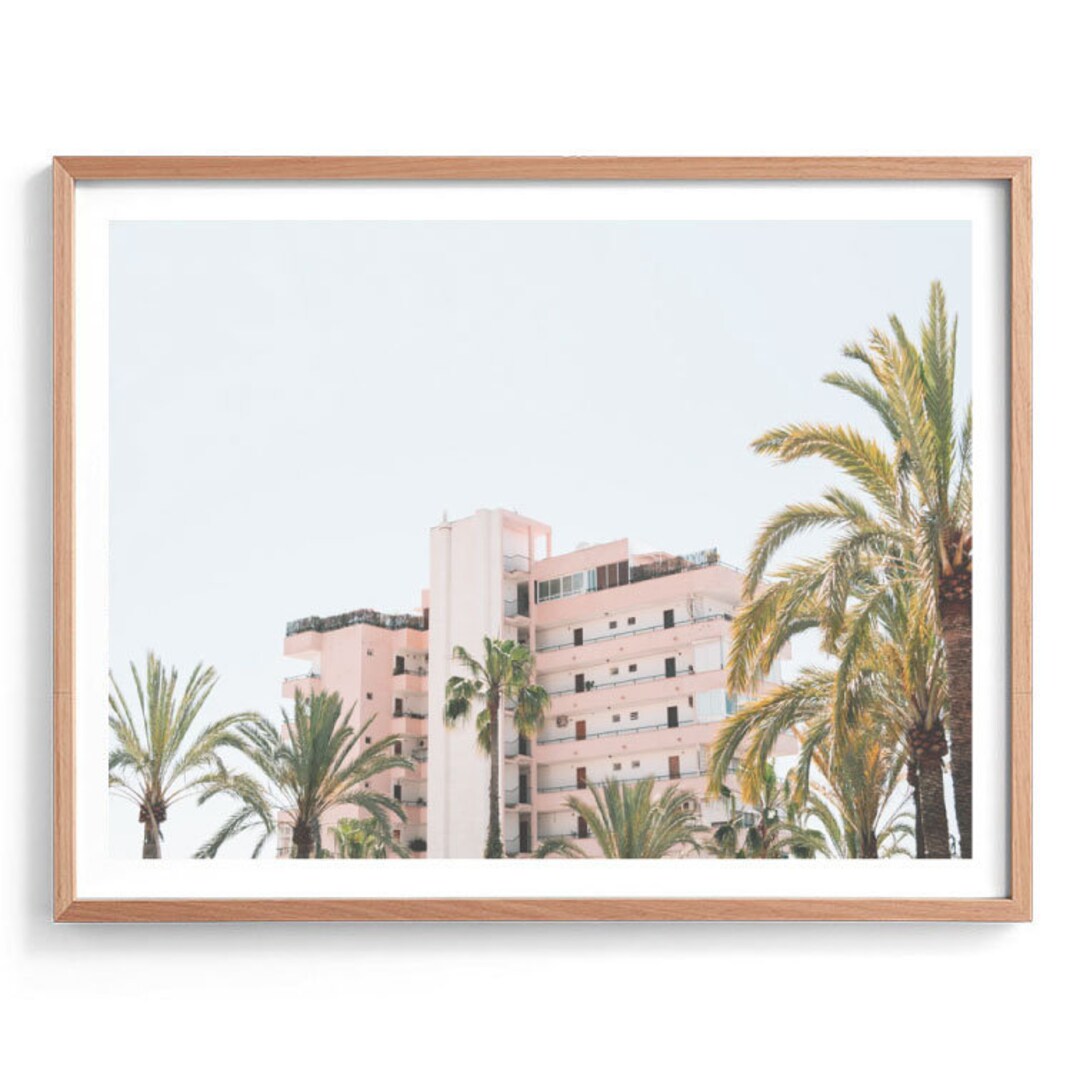 Tropical Palms Poster Print, Palm Tree Poster, Palm Trees, Green Palms ...