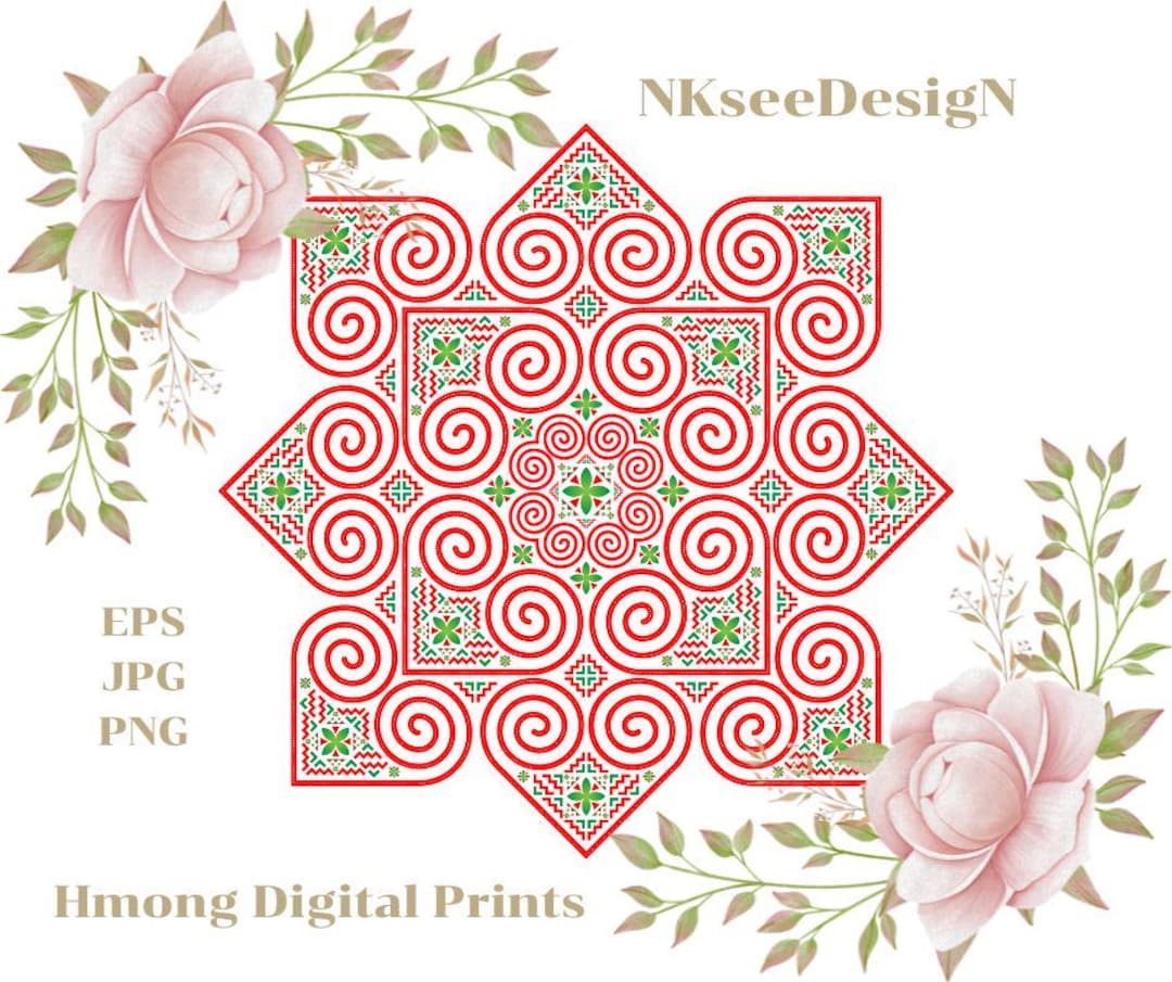 Hmong Pattern, Hmong Design, Hmong Digital, Hmong Product, Hmong Ethnic ...