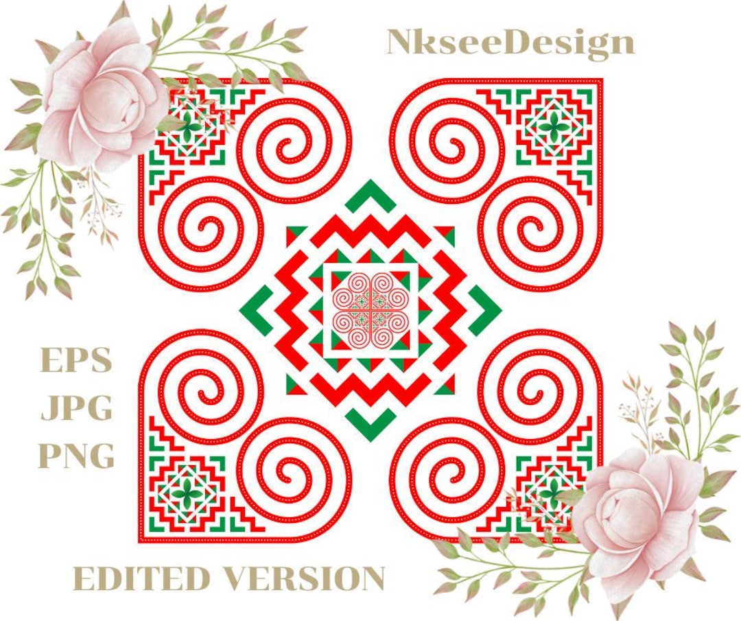 Hmong Ethnic Design, Hmong Design, Hmong Pattern Design, Hmong Product ...