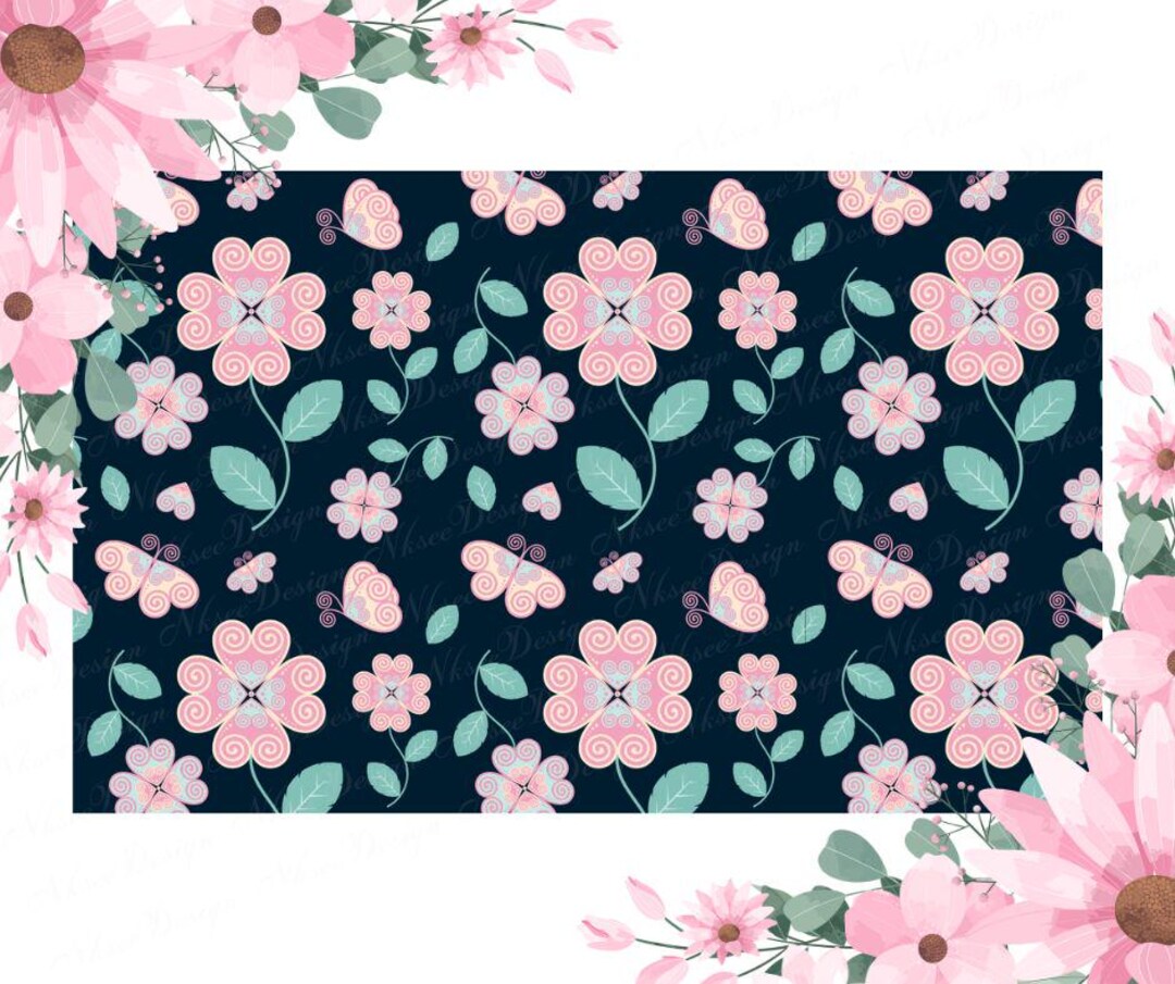 Hmong Flowers Pattern, Hmong Product, Hmong Design, Hmong PNG - Etsy