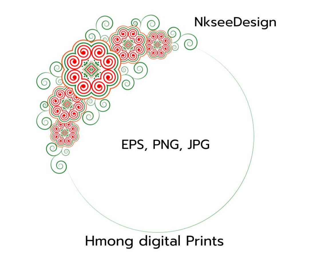 Hmong Card, Hmong Frame Design, Hmong Design, Hmong Pattern Design ...