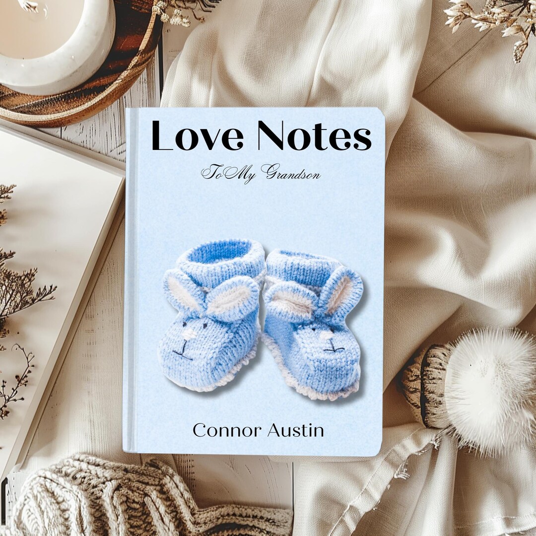 Personalized Baby Journal Custom Baby Hardcover Notebook Personalized ...