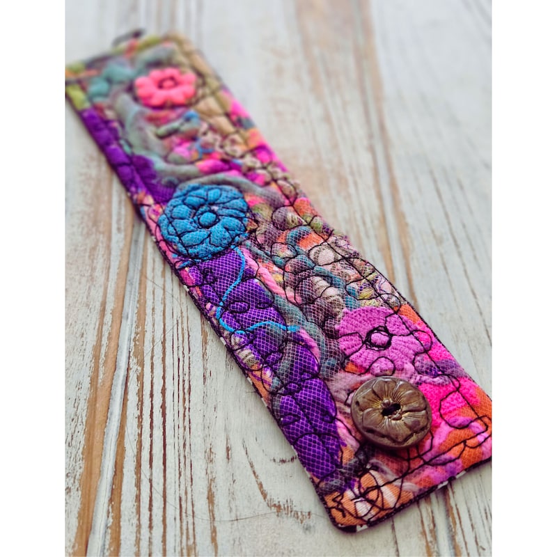 Fabric Cuff Bracelet - Etsy