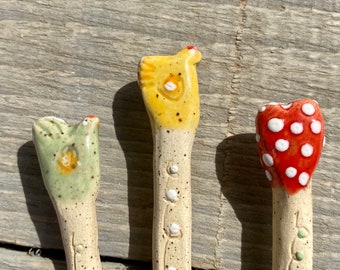 Pottery Chicken | Etsy