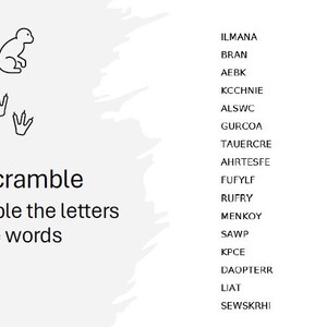 Grade 3 Spelling: Animal Words | Printable Teaching Resources. Includes ...