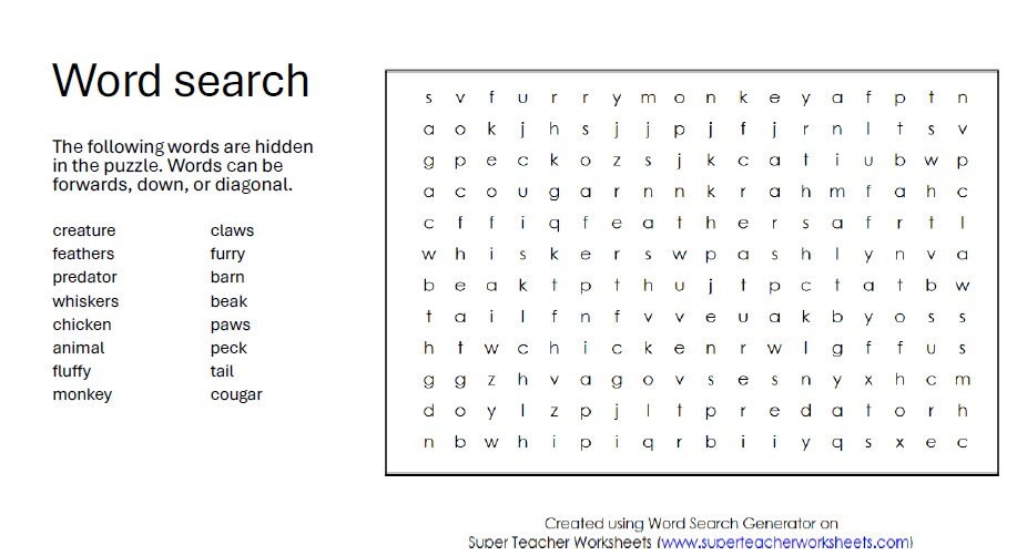 Grade 3 Spelling: Animal Words | Printable Teaching Resources. Includes ...