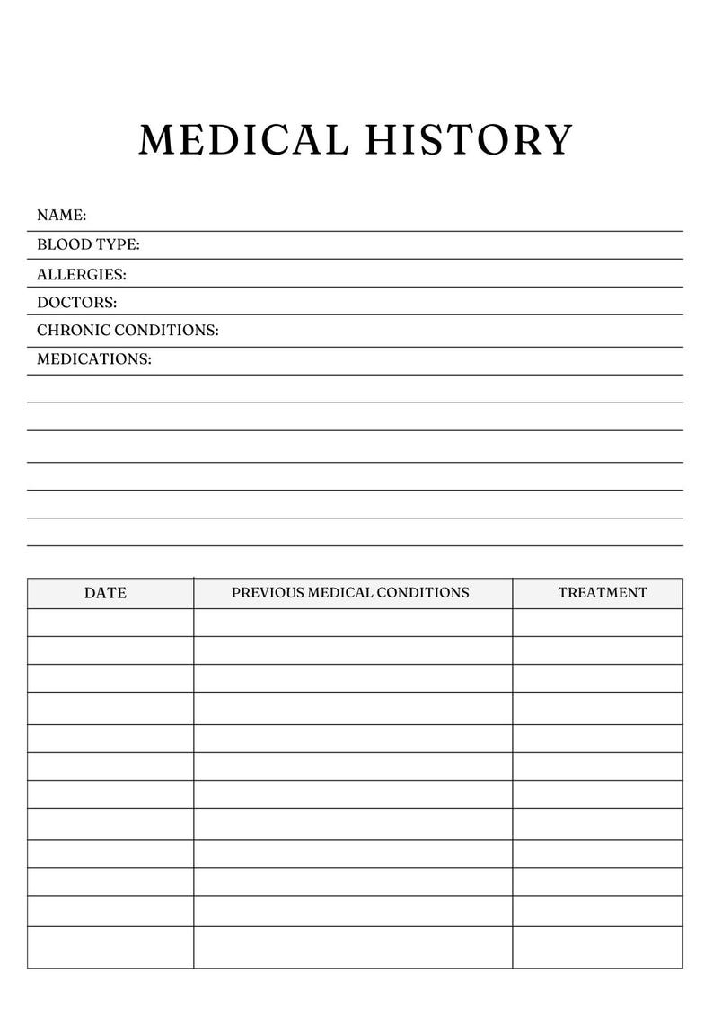 Nutrition Planner - Etsy