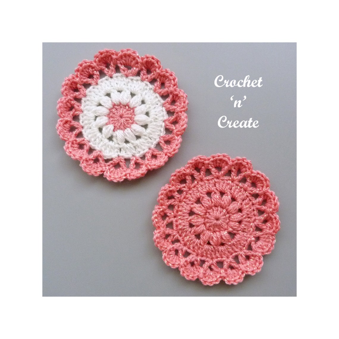 Crochet Large Shell Applique Crochet Pattern DOWNLOAD CNC323 - Etsy