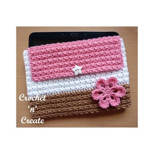 Crochet Tablet Cover Crochet Pattern DOWNLOAD CNC95 - Etsy