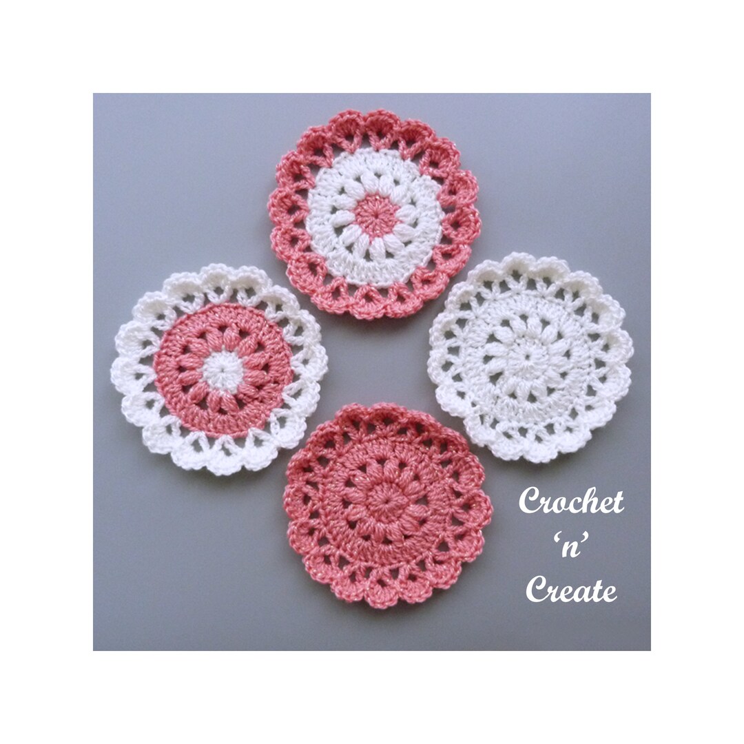 Crochet Large Shell Applique Crochet Pattern DOWNLOAD CNC323 - Etsy