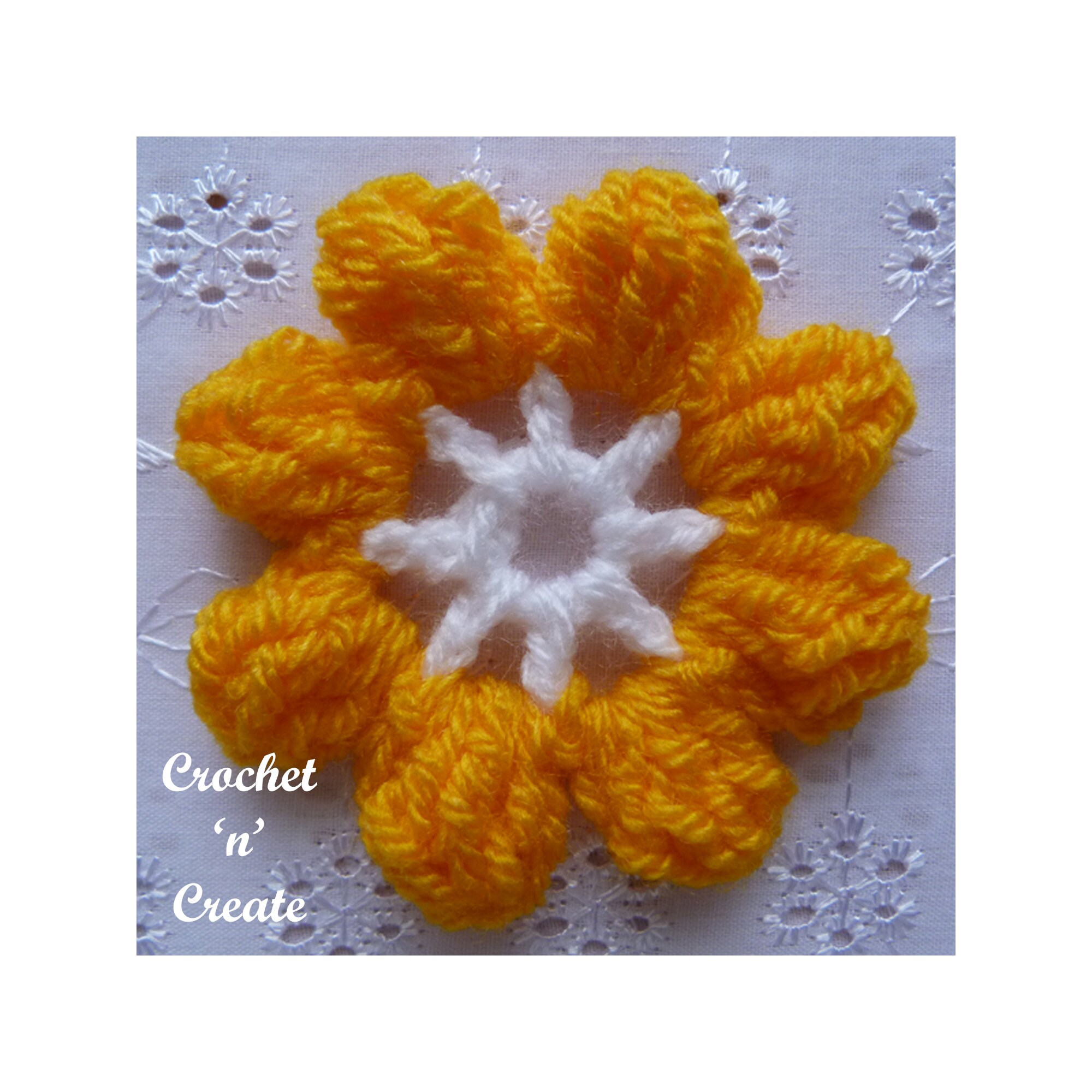 Crochet Spring Flower Crochet Pattern DOWNLOAD CNC237 - Etsy Canada