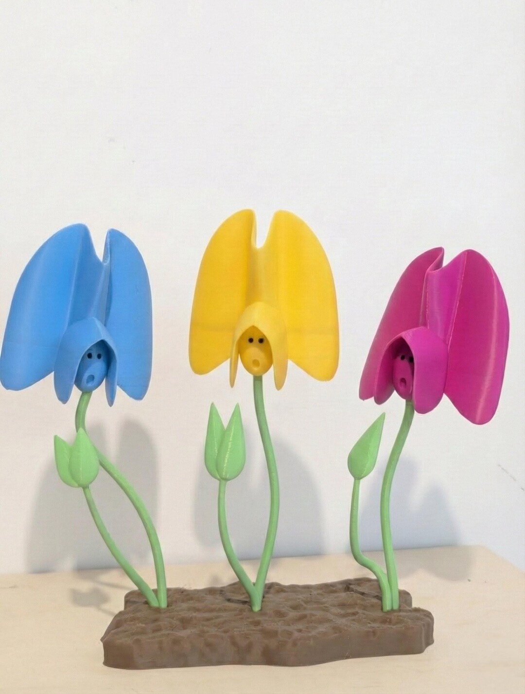 3D Printing Files Singing Flowers Alice in Wonderland - Model 3MF/STL ...