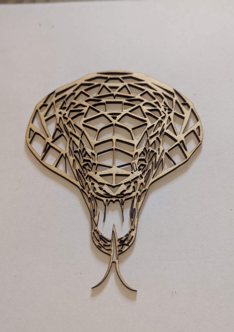 Wall Art, Snake, Laser Cutting, Laser Engraving, SVG, DXF, PNG, Wall ...