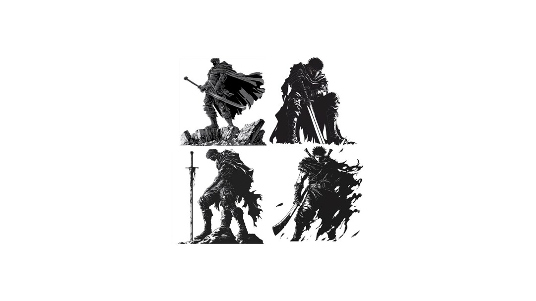 Berserk Digital File SVG for Laser Engraving, Custom Cutting, Berserk ...