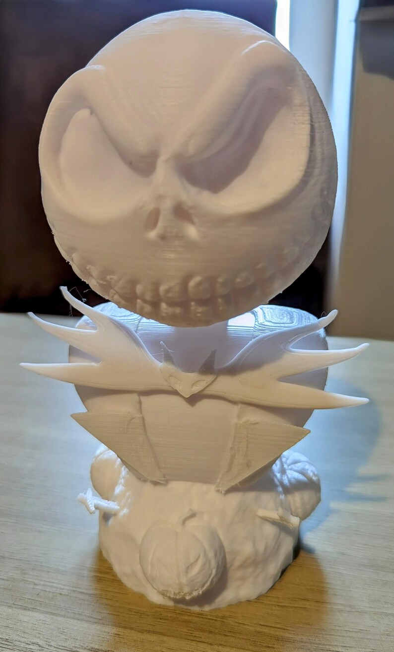 STL File Jack Skellington Fan Art | Creative Decoration for Your Home ...
