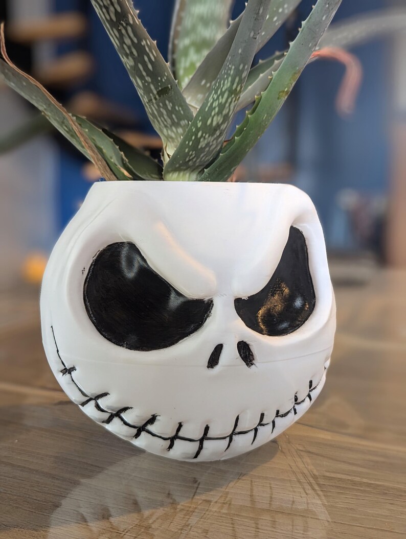 Jack Skellington Cache Pot, Decoration, Stl - Etsy