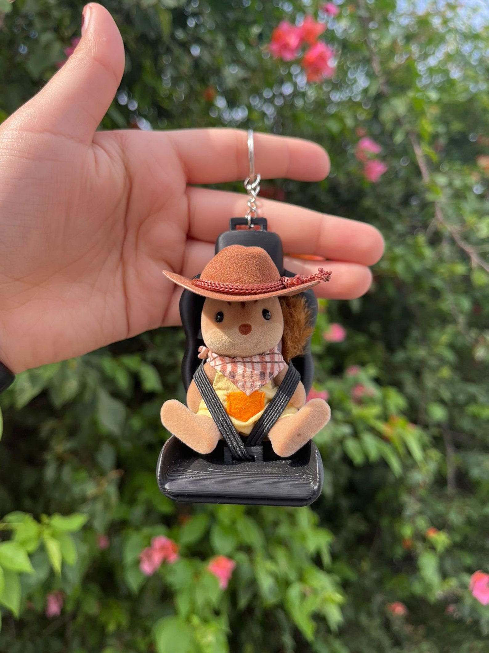 Sylvanian Families - Calico Critters Car Seat Keychain - Etsy