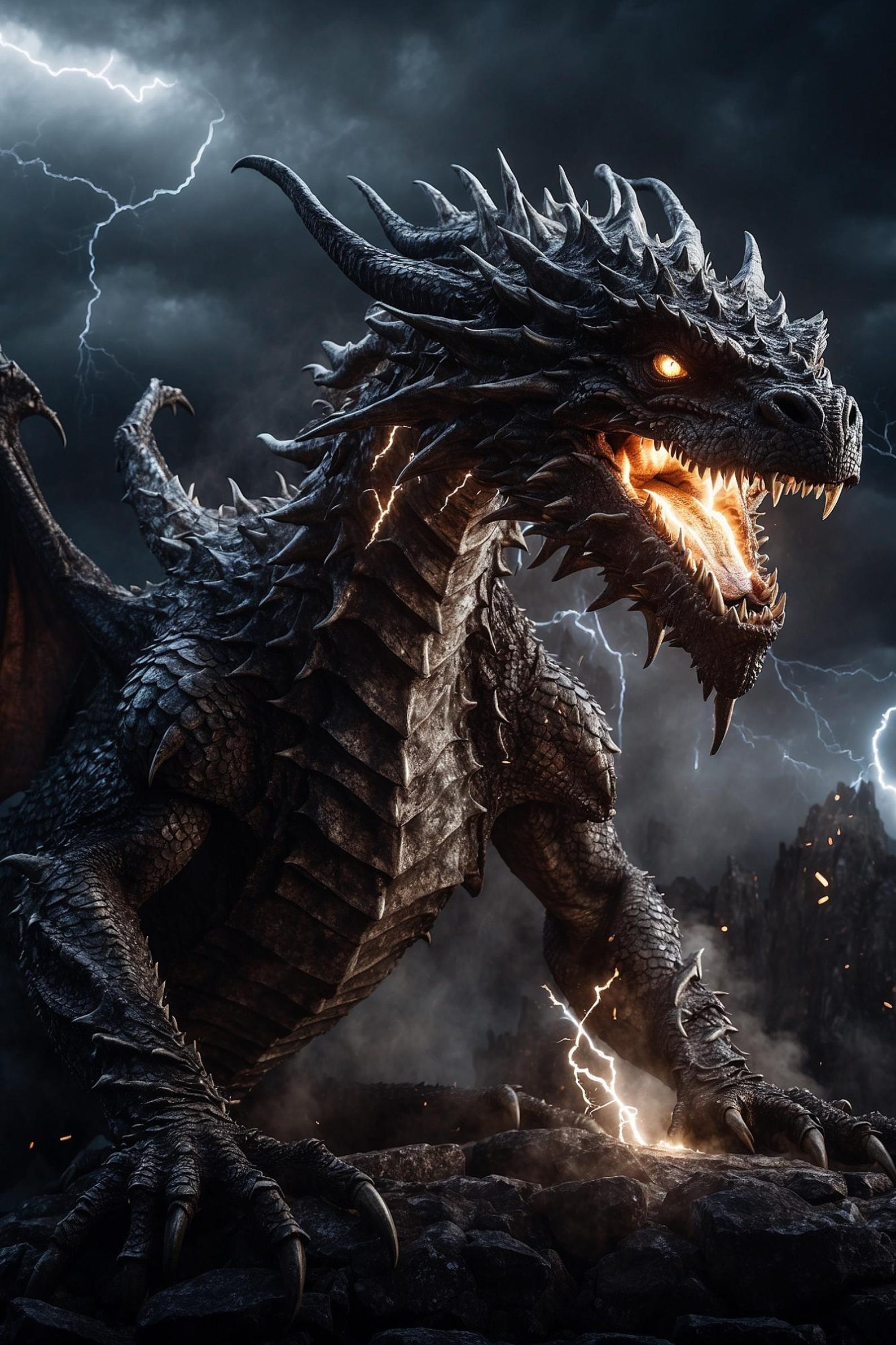 Dragon's Roar - Etsy