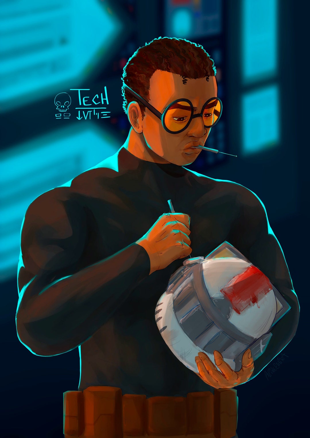 Tech (the Bad Batch) Art Print - Etsy