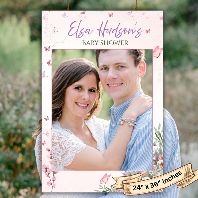 Floral Selfie Frame - Etsy
