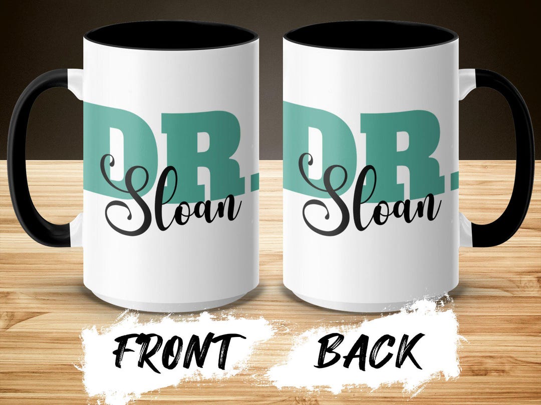 Personalized Doctor Mug With Scrubs Design - Custom Medical ...