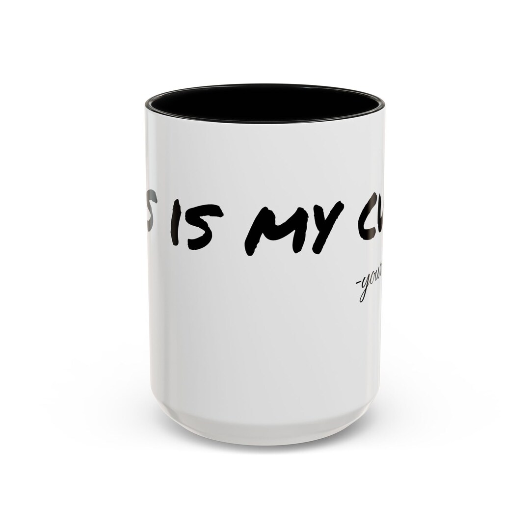 My Cup Coffee Mug 11, 15oz, Office Humor Coffee Cup, Co Worker Gift ...