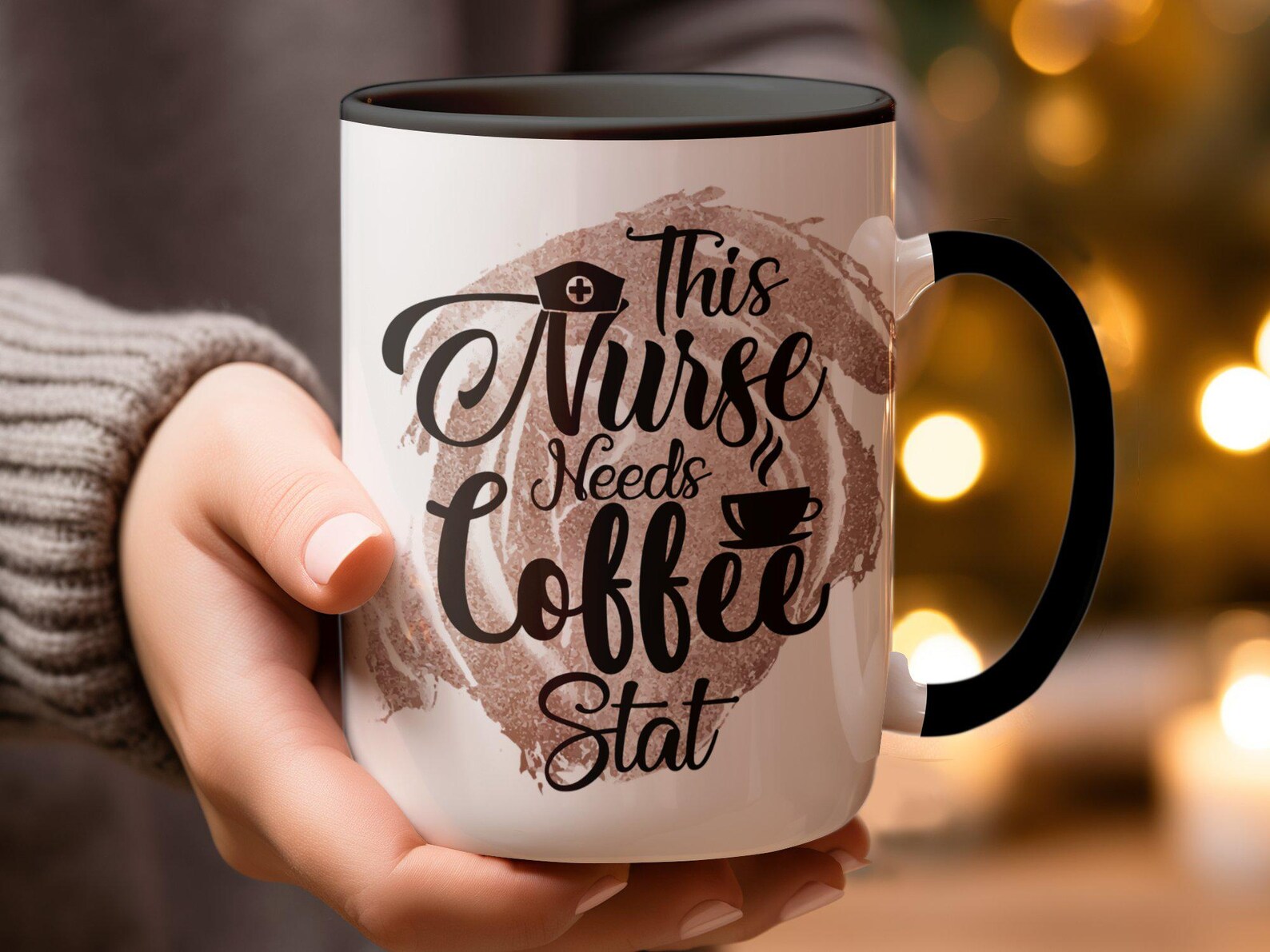 Funny Nurse Coffee Mug This Nurse Needs Coffee Stat Cup Cute Medical ...