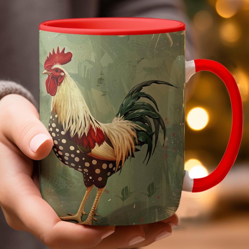Rooster Coffee Mug - Etsy