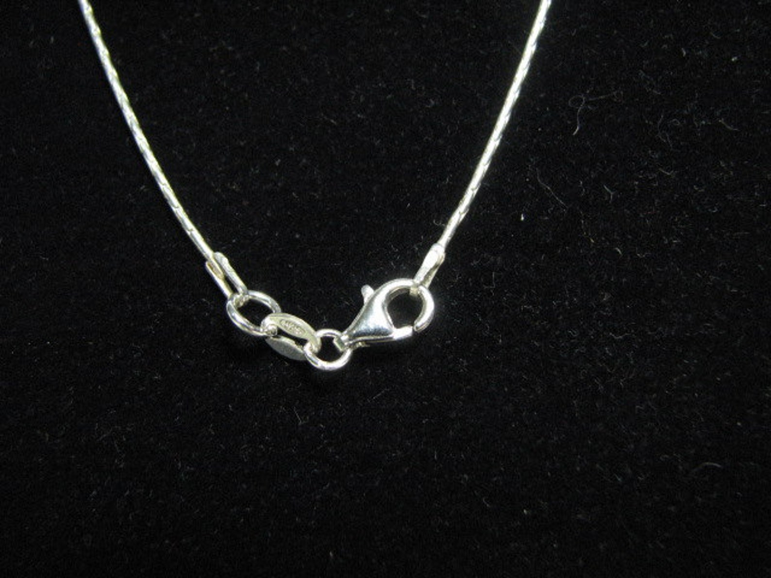 40 Inch Boston Chain Necklace With Lobster Clasp 1.2mm Thick | Etsy