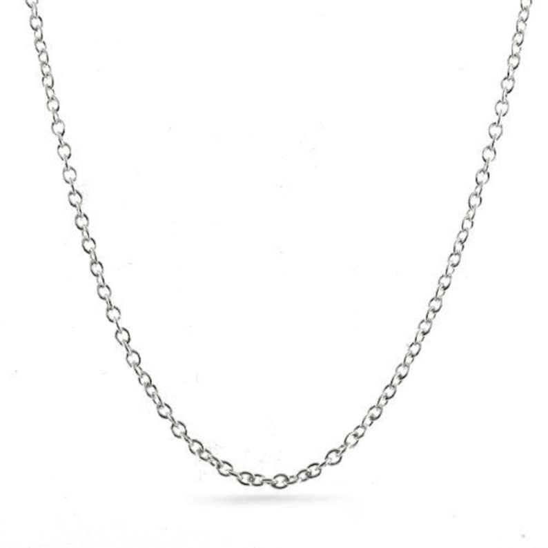 26 Inch Sterling Silver 2mm Rolo Chain Necklace With Lobster - Etsy