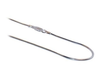 5mm Snake Chain Necklace 20 Inch Sterling Silver Heavy Weight | Etsy