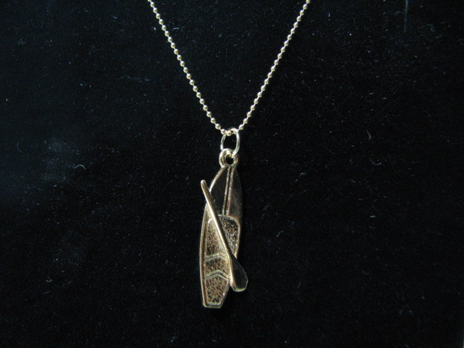 Gold Fill Stand up Paddle Board Pendant Necklace, SUP Charm Jewelry - Etsy